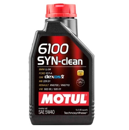Motul 6100 SYN-CLEAN 5W40 | 5L – JE Import Performance